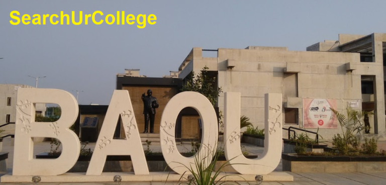 Dr. Babasaheb Ambedkar Open University Gujarat campus Admission fees