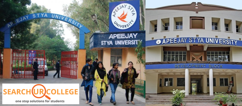 Apeejay Stya University Gurugram Courses Admission Eligibility Fee Cutoff