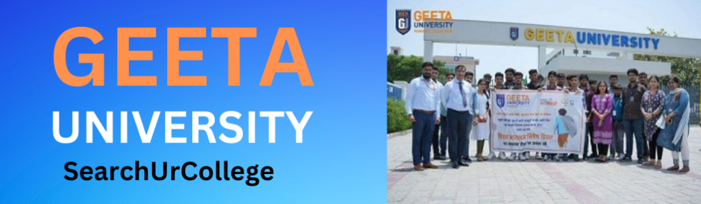 Geeta University Panipath Courses Admission Eligibility Fees Cutoff